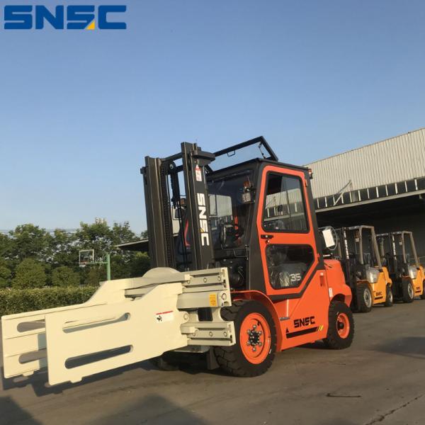 Quality Lightweight 3.5 Ton Gasoline Forklifts with 1070*125*45mm Fork Size and All LED for sale