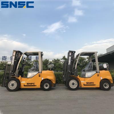中国 3000kg 低マストLPGフォークリフト 販売のため