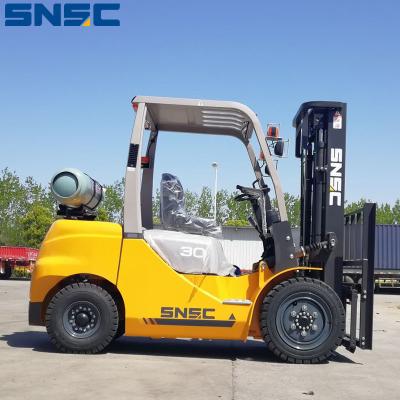 China 3t Propane Forklift with Automatic Transmission and All LED Light in France Best Deal for sale