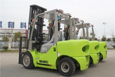 China Xc490 Engine Side Shifter Triplex Mast Container Forklift Truck for Container Handling for sale