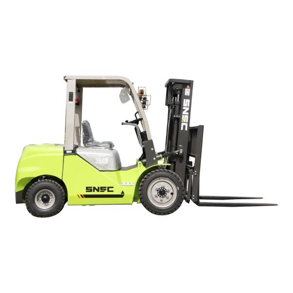 Quality 1T 5T Load Capacity LPG Gas Forklift with Triplex Full Free 4.5m Mast Fork Lifter Fd30 for sale