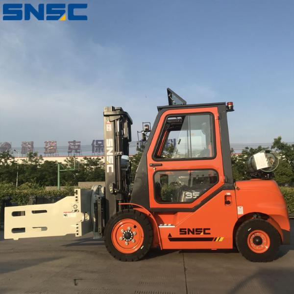 Quality Customizable Lp Gasoline Forklift Trucks with Japan Engine and Lift Height 3000-5000mm for sale