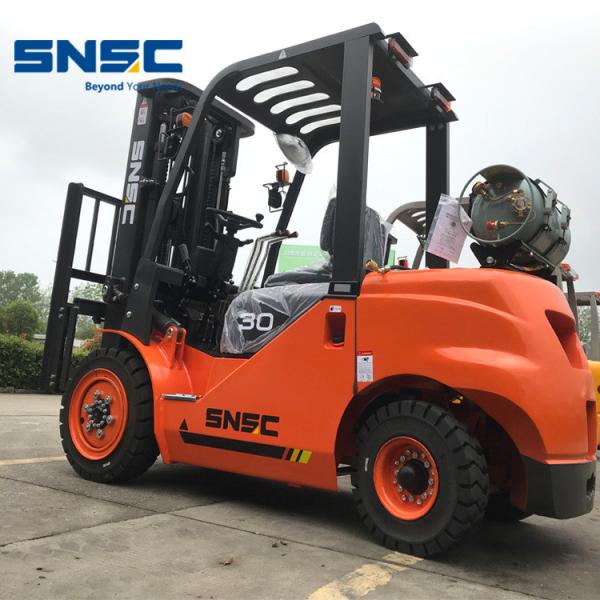 Quality 3t Gas Forklift with Paper Roll Clamp and Advanced Technology for sale