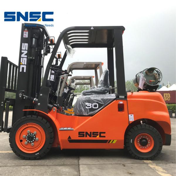 Quality 3t Gas Forklift with Paper Roll Clamp and Advanced Technology for sale