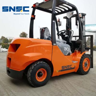 China Verstelbare plaats van de cabine 2 ton 3 ton 3,5 ton Diesel vorkheftruck met automatische transmissie Te koop