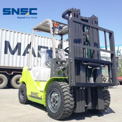 China 3ton Diesel Montacargas Forklift Truck with Fan Option and Duplex/Full Free Lift Mast for sale
