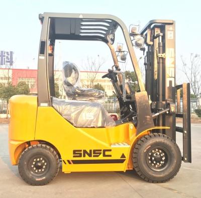 China Diesel Mini 1.5ton 1.8ton LPG Snsc Empilhadeira Forklift with 1T 5T Load Capacity for sale