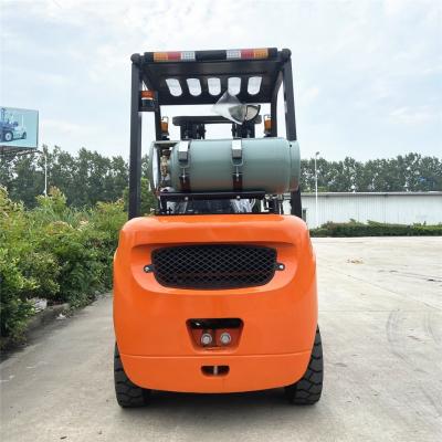中国 2.5トンのLPGガソリン 二重燃料プロパンガソリンガス フォークリフト 3000-5000mm リフトの高さ Snsc 販売のため