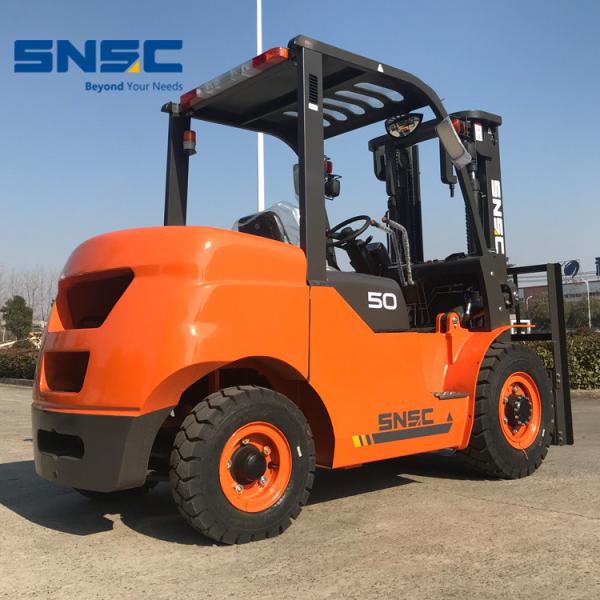 Quality 4ton 4.5ton Mini 5ton Diesel Montacargas Forklift with 3000mm - 6000mm Lift Height for sale