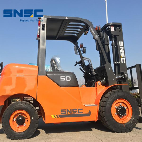 Quality 4ton 4.5ton Mini 5ton Diesel Montacargas Forklift with 3000mm - 6000mm Lift for sale