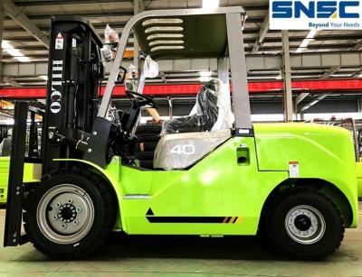 China 500mm Load Center Isuzu Engine Fd40 diesel engine forklift with Warning Light Configuration for sale