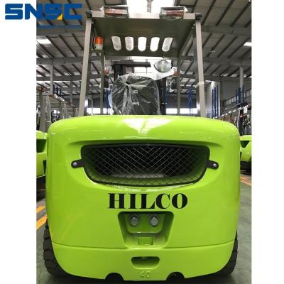 中国 4トンのフォークリフター 360度回転器と自動電気液圧トランスミッションシステム 販売のため