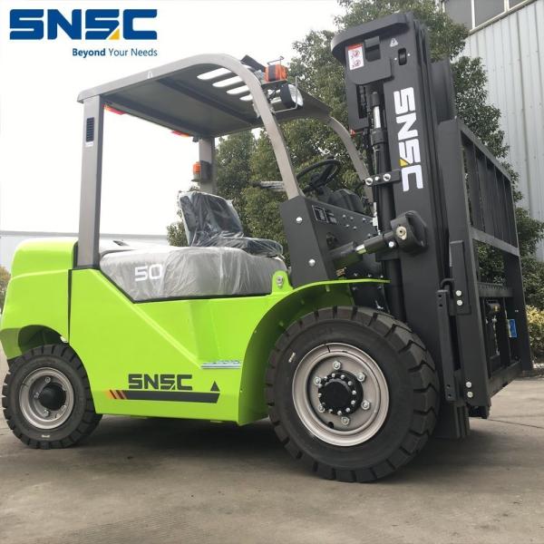 Quality Diesel Fuel Snsc Fd50 5 Ton Forklifts with Auto Electric Hydraulic Transmisson for sale