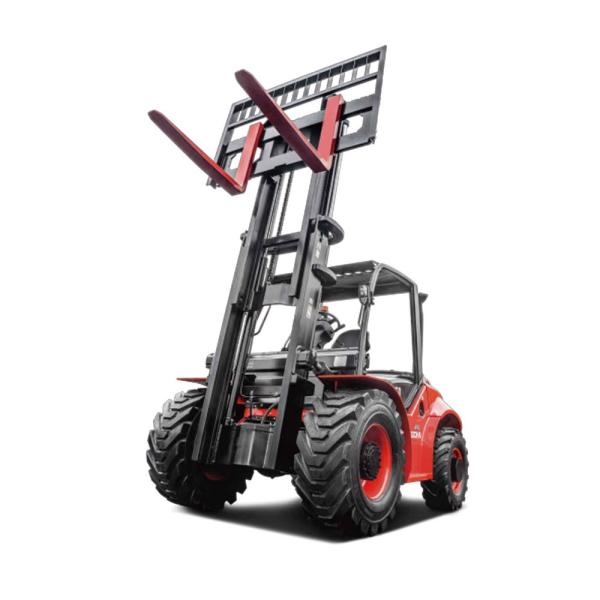 Quality Snsc 3ton 3.5ton 5ton 2WD 4WD Rough Terrain Forklift for Overhead Guard Height 2350mm for sale