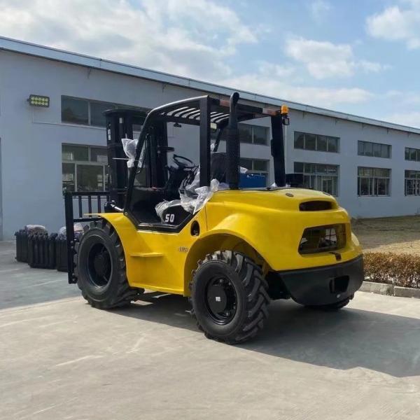 Quality Snsc 3ton 3.5ton 5ton 2WD 4WD Rough Terrain Forklift for Overhead Guard Height for sale