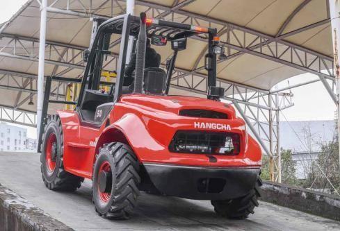 Quality Snsc 3ton 3.5ton 5ton 2WD 4WD Rough Terrain Forklift for Overhead Guard Height for sale
