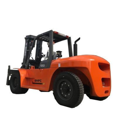 China 15 toneladas de empilhadeira a diesel Fd100 com proteção antichuva e motor a diesel durável à venda