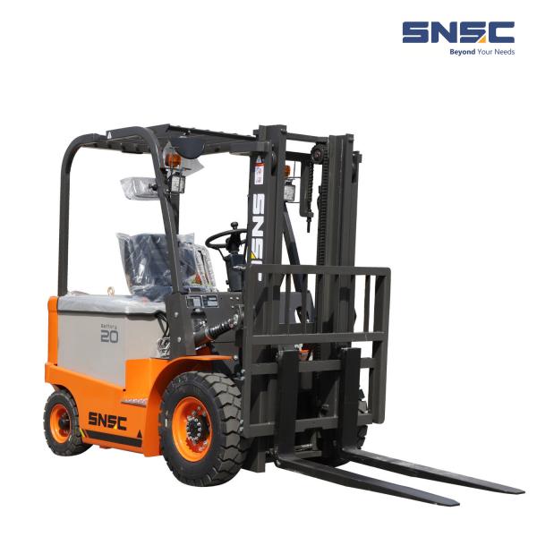 Quality 2.5 Ton Electric Forklift Lift Height 3000-5000mm LED Lights for Material for sale