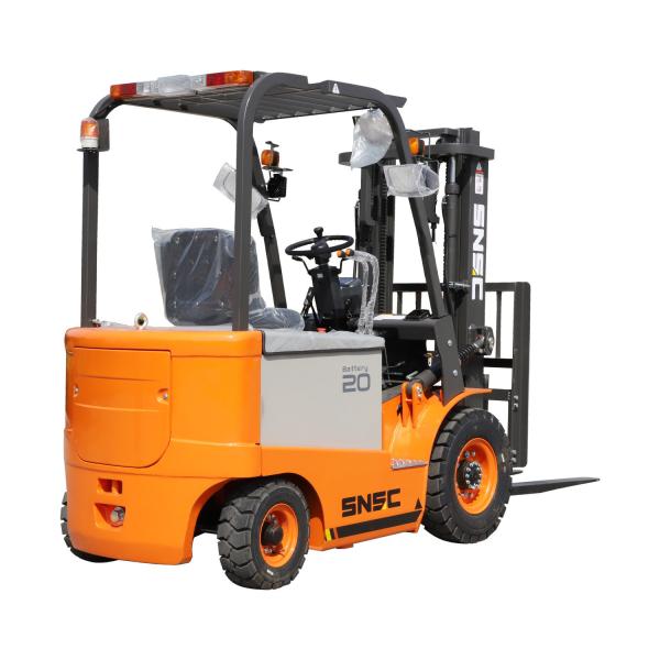 Quality 2.5 Ton Electric Forklift Lift Height 3000-5000mm LED Lights for Material for sale