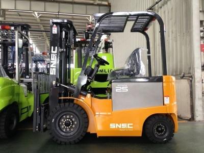 China USA Curtis Controller 2.5 Ton Capacity Electrical Fork Lift Ideal for Warehouse Operations for sale