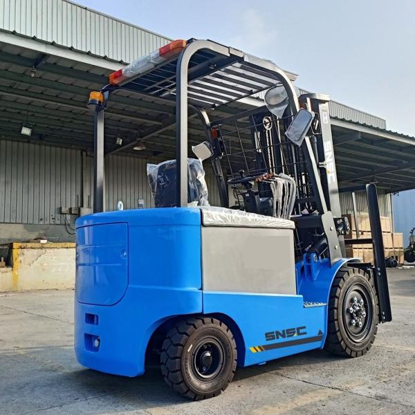 Quality 3ton 500mm Electric Forklift with Triplex Mast Attachements Positioner Ect and for sale