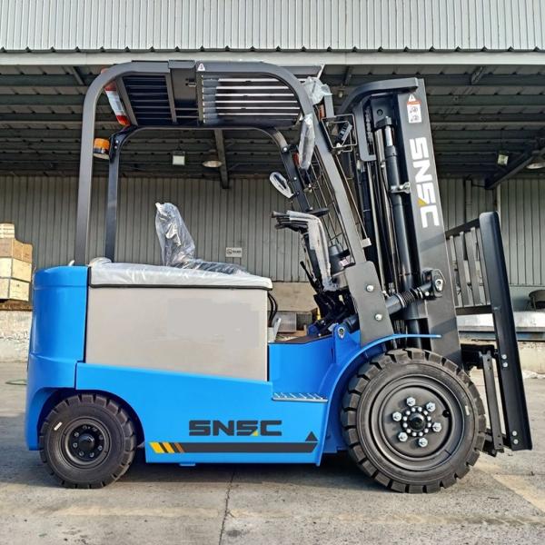 Quality 3ton 500mm Electric Forklift with Triplex Mast Attachements Positioner Ect and for sale
