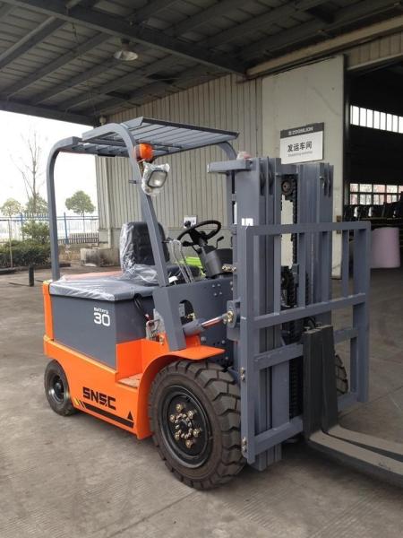 Quality Customized Request Battery Electric Motor 3ton Load Snsc Forklift from Shanghai for sale