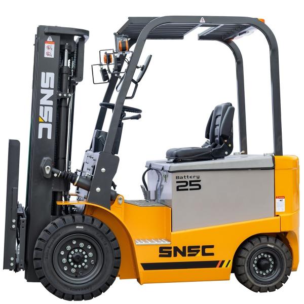 Quality 2.5 Ton Capacity Chery Electric Fork Lift 2 Stage / 3 Stage With AC Motor And for sale