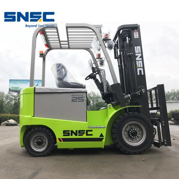 Quality 4 Wheel Electric Forklift Trucks 1.5ton 2ton 2.5ton 3ton 3.5tib Battery With for sale
