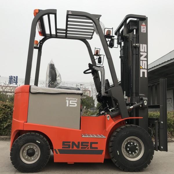 Quality Mini 1.5ton Container Electric Forklift Customization and Automatic Transmission for sale