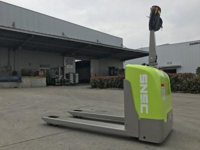 China Warehouse 1.5ton Lithium Battery Electric Pallet Jack / Powered Pallet Truck for sale