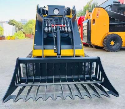 China 1330 kg Maschinengewicht Mini-Schienen-Ruder-Lader leistungsstark und kompakter zu verkaufen