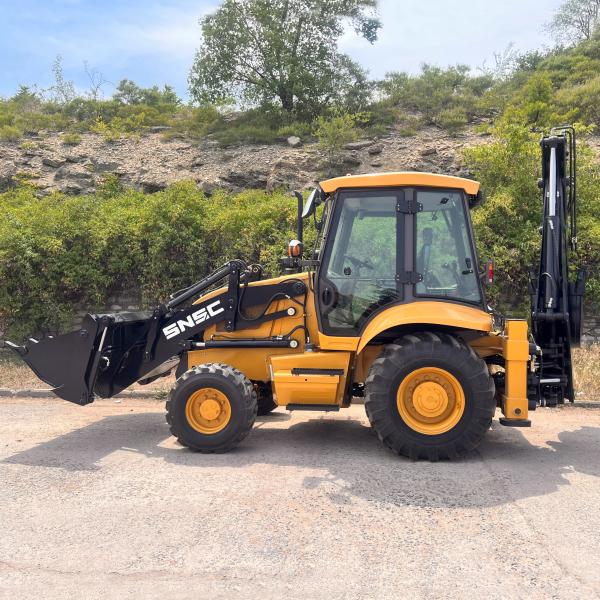 Quality 2.5ton Retroexcavadora Center Pivot Backhoe Loaders with Moving Type Wheel for sale
