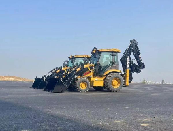 Quality Mexico Market SNSC 388 Backhoe Loader Excavator 2740mm Bucket Dumping Height 75 for sale