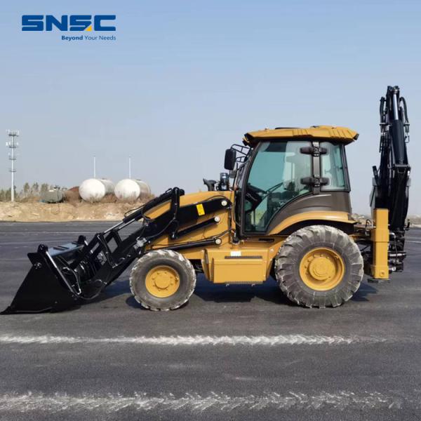 Quality 4x4 Retroexcavator Loader with WEICHAI Engine and Hydraulic Valve Integration for sale