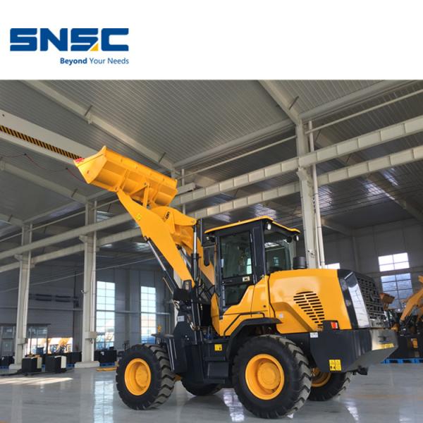 Quality Overall Weight 3400kg SNSC Front End Loader 2 Ton With 6 Months Bucket for sale