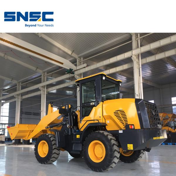 Quality Overall Weight 3400kg SNSC Front End Loader 2 Ton With 6 Months Bucket for sale