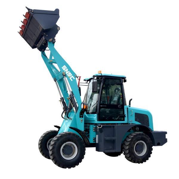 Quality 42KW 4 Wheel Drive Mini 1.6 Ton Wheel Loader for Agricultural Dimension 5020mm*1860mm*2680mm for sale