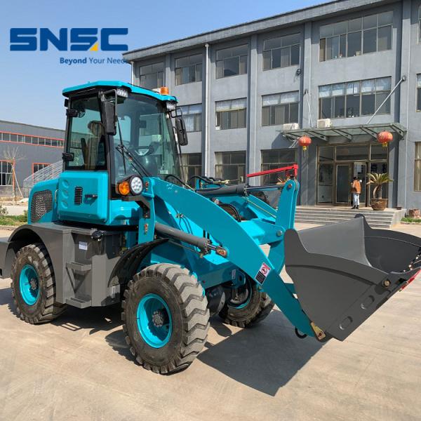 Quality 42KW 4 Wheel Drive Mini 1.6 Ton Wheel Loader for Agricultural Dimension 5020mm for sale