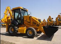 China 37KW 388H TW890 4 Rad 580 Farms Kernmotor Getriebe PLC Welt 4WD Baggerlader Mini-Traktor Backhoe zu verkaufen