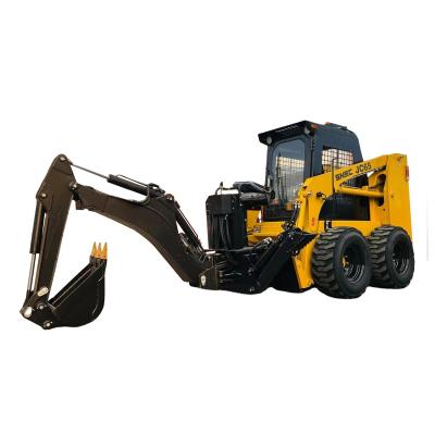 China SNSC EPA EuroV Motor Diesel Mini Slid Steer Loader adecuado para diversas aplicaciones en venta