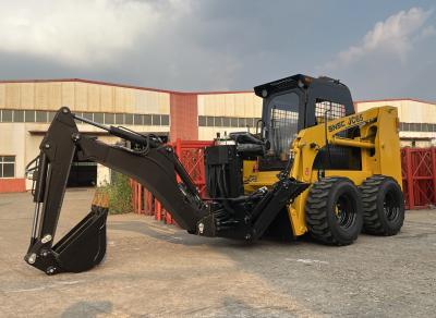 China SNSC EPA EuroV Motor Diesel Mini Slid Steer Loader adecuado para diversas aplicaciones en venta