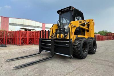 China SNSC EPA EuroV Motor Diesel Mini Slid Steer Loader adecuado para diversas aplicaciones en venta