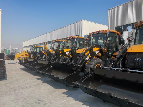 Farm Construction Site Work Earth Moving Machinery Excavator Loader Heavy Duty 2500kg Backhoe Loader