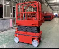 China 4m 5m 6m 8m 10m 12m 14m 16m Electric Self Propelled Scissor Lift Platform for Food Shop for sale