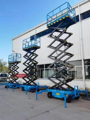 China 2860 kg 4m 5m 6m 8m 10m 12m 14m 16m Elektrisch zelfrijdend Hydraulisch schaar Aerial Work Lift Platform Te koop