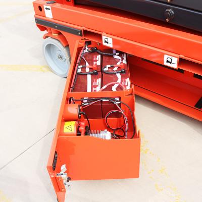 China Electric Self Propelled Scissor Lift Tables 4m To 16m Lifting Small Electric Scissor Lift for sale
