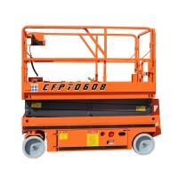 China 300kg Steel Structure Hydraulic Scissor Lift Table / Electric Lifting Platform for sale