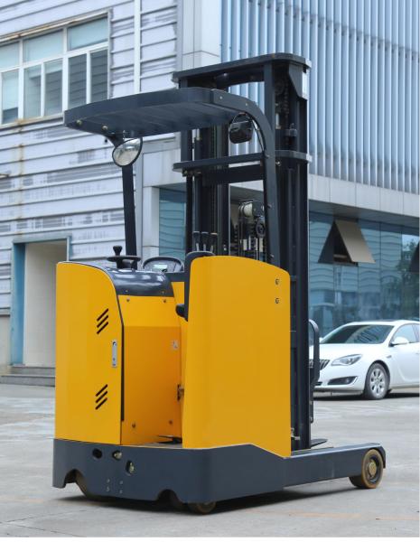 Quality Construction Works Electric Reach Truck 2 Ton Charger Included for Easy for sale