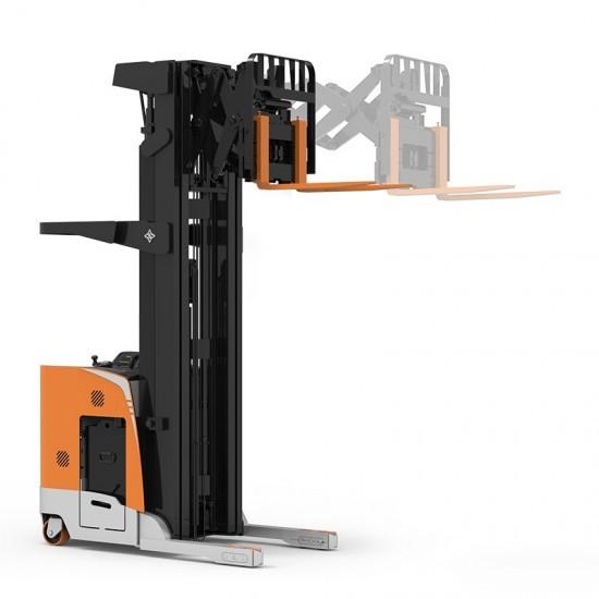 Quality 1.5 Ton 2 Ton Double Deep Reach Truck with AC Motor and Duplex / Triplex Full for sale